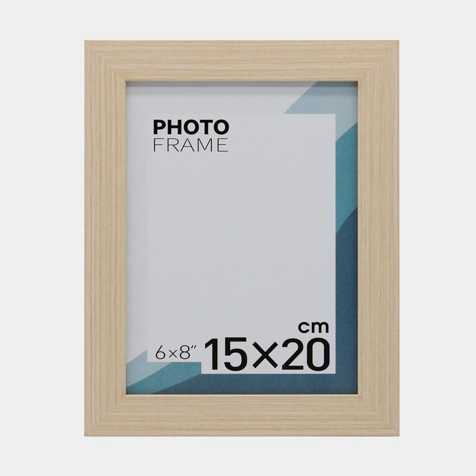 Moldura WOOD FRAME Madeira Clara 15x20cm – Loja Viva Online