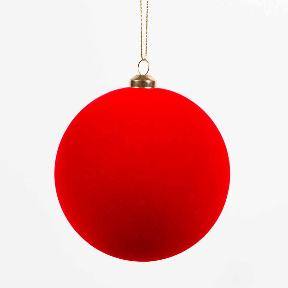 Bola de Natal RED XMAS D. 10cm – Loja Viva Online